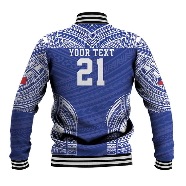 Manu Samoa Pacific Samoa Rugby Custom Baseball Jacket Polynesian ...