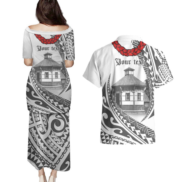 Samoa Mau Movement House Personalised Couples Matching Puletasi and ...