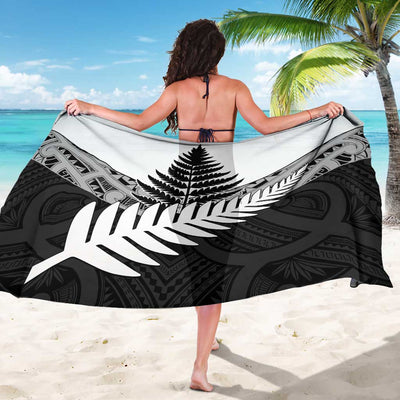 Home / Products / New Zealand Silver Fern Sarong Maori Koru Mixed ...