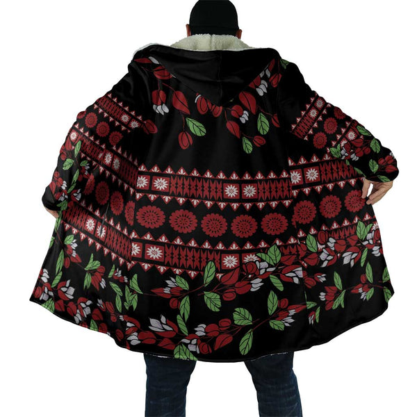 Fiji Masi Bula Tagimoucia Flowers Cloak LT9