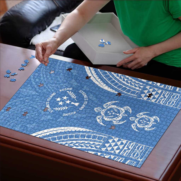 FSM Kosrae States Puzzle Micronesia Six 9 One Polynesian Tribal Pattern LT9