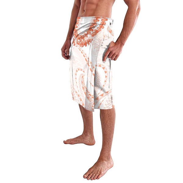 Aloha Lei Onaona Lavalava Red Hawaiian Tribal Pattern LT9