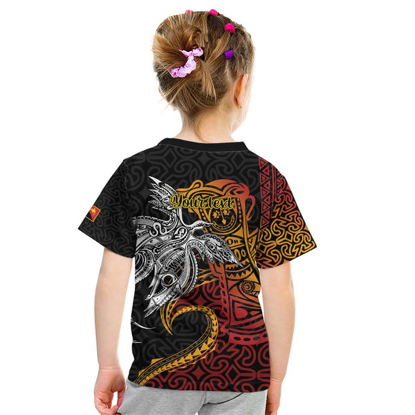 Papua New Guinea Sepik Personalised Kid T Shirt PNG Bird of Paradise ...