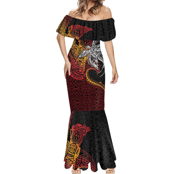 Papua New Guinea Sepik Personalised Mermaid Dress PNG Bird of Paradise ...
