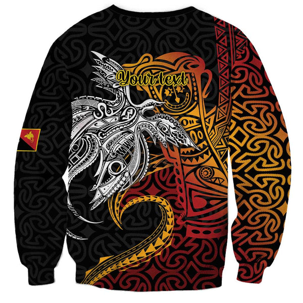 Papua New Guinea Sepik Personalised Sweatshirt PNG Bird of Paradise ...