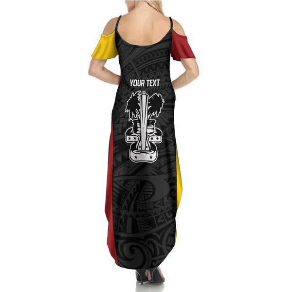Personalised PNG Madang Province Summer Maxi Dress Bird of Paradise ...