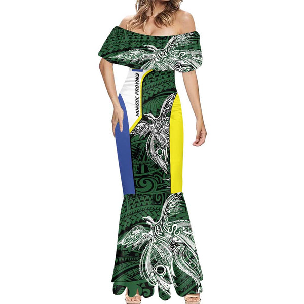 Personalised PNG Morobe Province Mermaid Dress Bird of Paradise Tattoo ...