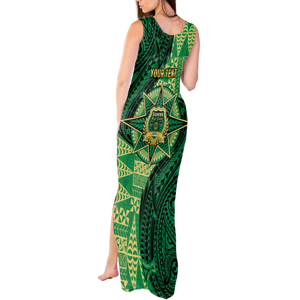 Personalised Tonga Saineha High School Tank Maxi Dress Since 1978 ...