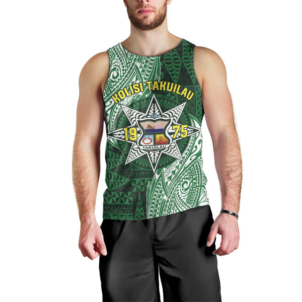 Personalised Tonga Takuilau College Men Tank Top Since 1975 Special ...