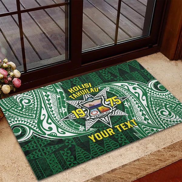 Personalised Tonga Takuilau College Rubber Doormat Since 1975 Special ...