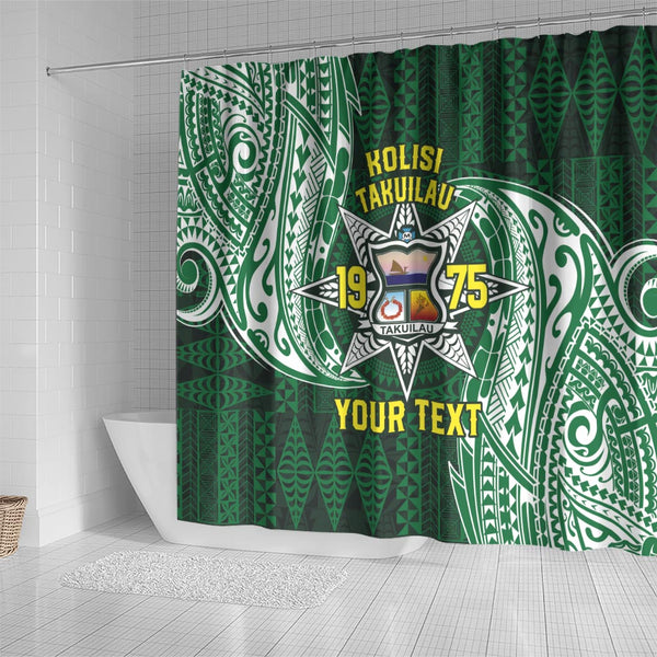 Personalised Tonga Takuilau College Shower Curtain Since 1975 Special ...