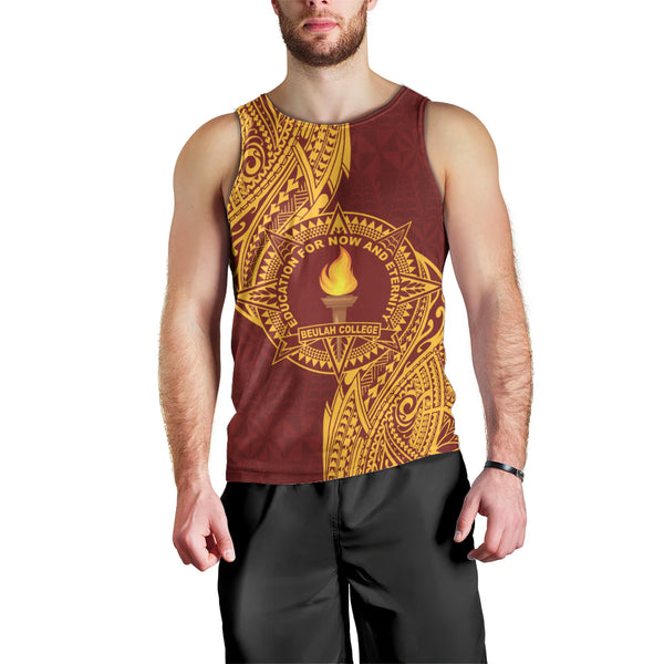 Personalised Tonga Beulah College Men Tank Top Since 1938 Special ...