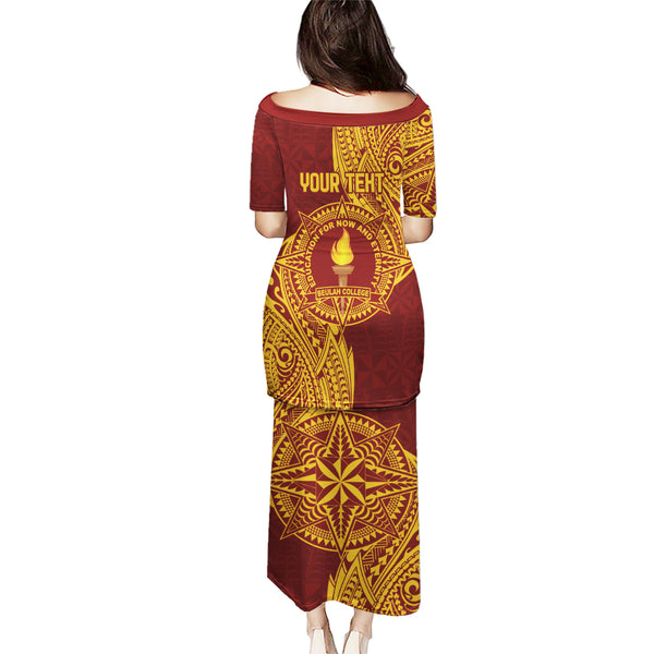 Personalised Tonga Beulah College Puletasi Since 1938 Special Kupesi ...