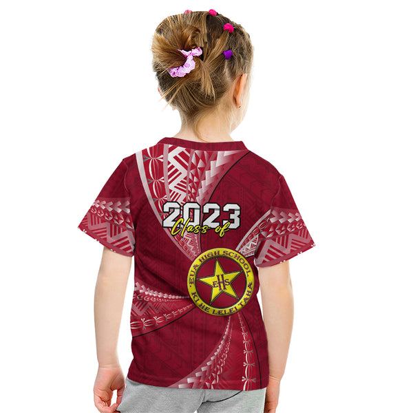 Personalised Tonga Eua High School Kid T Shirt Class Of Year Tongan ...