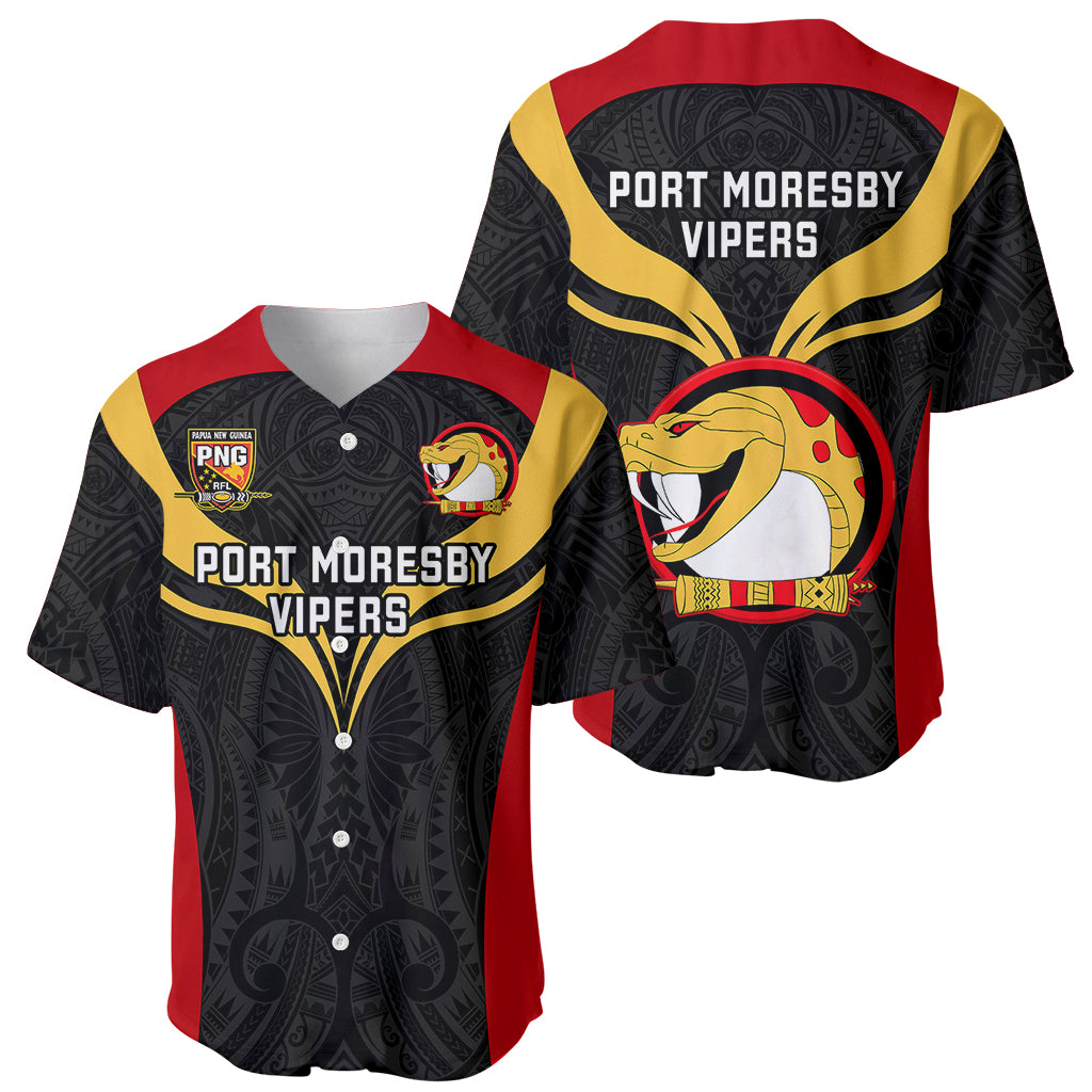 Papua New Guinea Rugby Baseball Jersey Port Moresby Vipers PNG ...