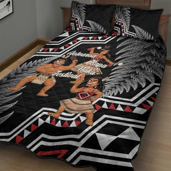 Aotearoa Kapa Haka Quilt Bed Set 2025 Festival - Traditional Maori ...