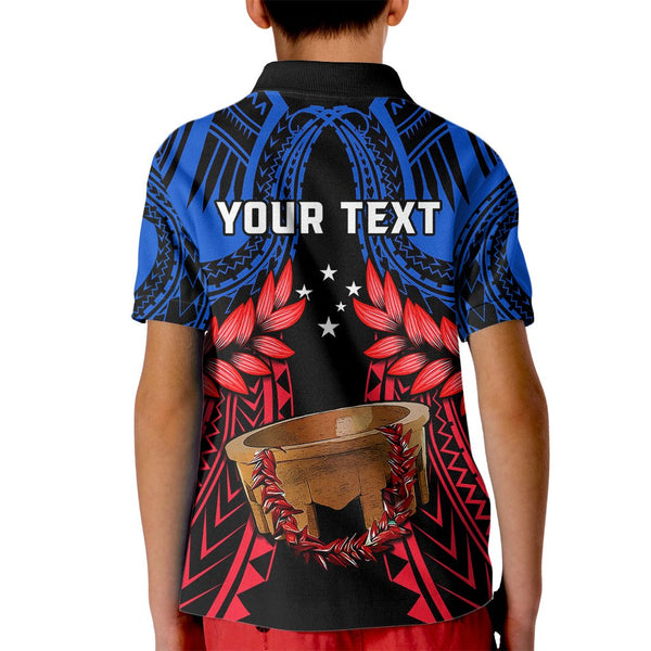 Personalised Samoa Kid Polo Shirt Heritage Festival Samoan Tattoo With ...