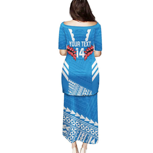 Custom Toa Samoa Rugby Puletasi Samoan Siva Tau Uso Aso Uma LT14