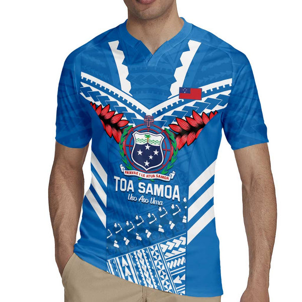 Custom Toa Samoa Rugby Rugby Jersey Samoan Siva Tau Uso Aso Uma LT14