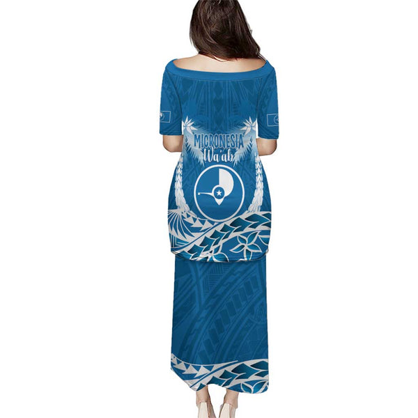 FSM Yap Day Puletasi 2025 Wa'ab Micronesia Flag Color LT14