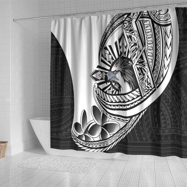 Philippines Eagle Sun Shower Curtain Filipino Agila Polynesian Tattoo ...