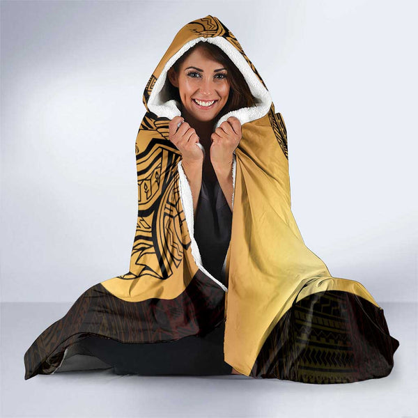 Philippines Eagle Sun Hooded Blanket Filipino Agila Polynesian Tattoo ...