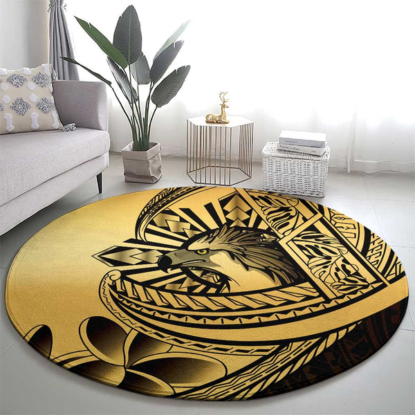 Philippines Eagle Sun Round Carpet Filipino Agila Polynesian Tattoo ...