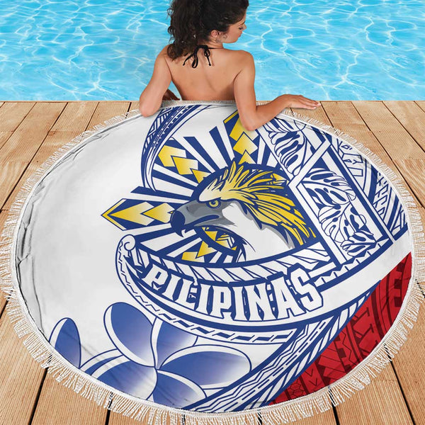 Philippines Eagle Sun Beach Blanket Filipino Agila Polynesian Tattoo ...