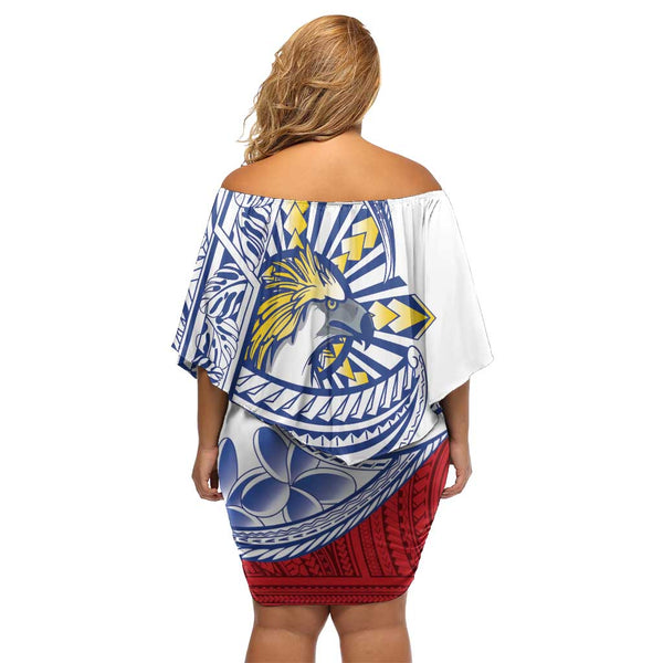 Philippines Eagle Sun Off Shoulder Short Dress Filipino Agila ...