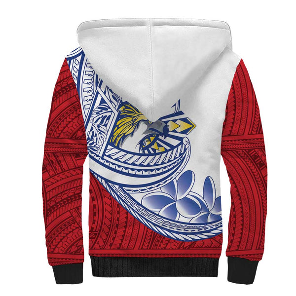 Philippines Eagle Sun Sherpa Hoodie Filipino Agila Polynesian Tattoo ...