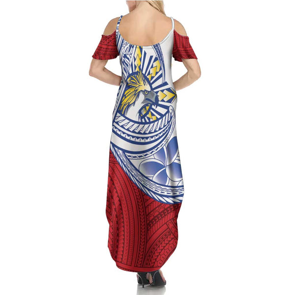Philippines Eagle Sun Summer Maxi Dress Filipino Agila Polynesian ...
