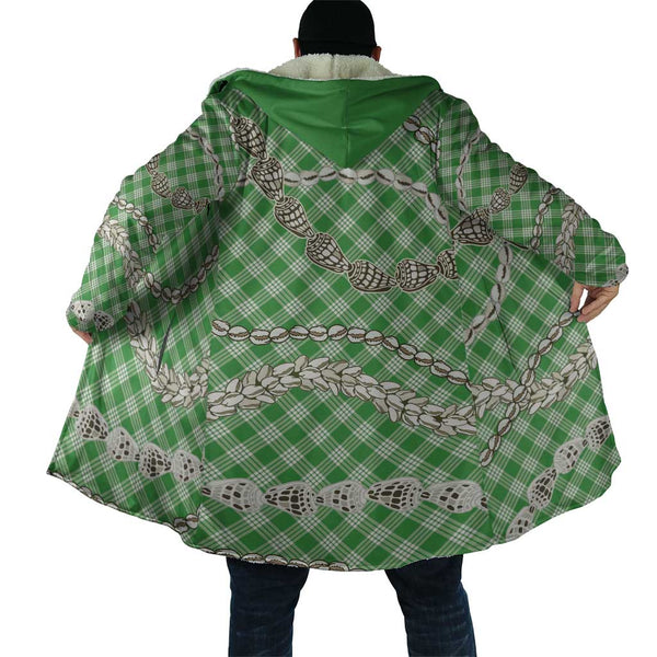 Green Aloha Hawaii Shell Lei Cloak Palaka Hebrew Cone Honey Cowrie ...