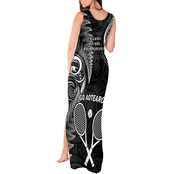New Zealand Tiki Tennis Tank Maxi Dress 2024 Aotearoa Tenehi Maori ...