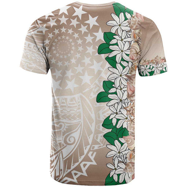 Cook Islands Tiare Maori With Conch Shell T Shirt 2025 Pasifika ...