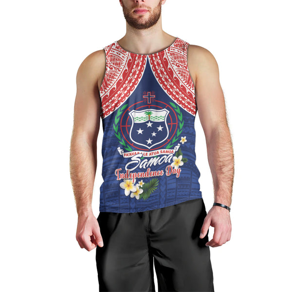 Samoan Independence Day Men Tank Top Manuia Le Tutoatasi O Samoa LT14
