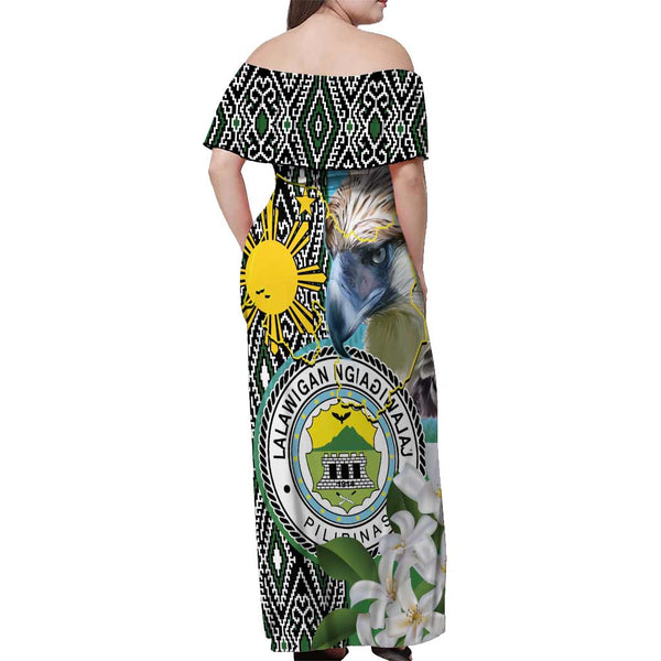 Cotabato Philippines Province Off Shoulder Maxi Dress Filipino Eagle ...