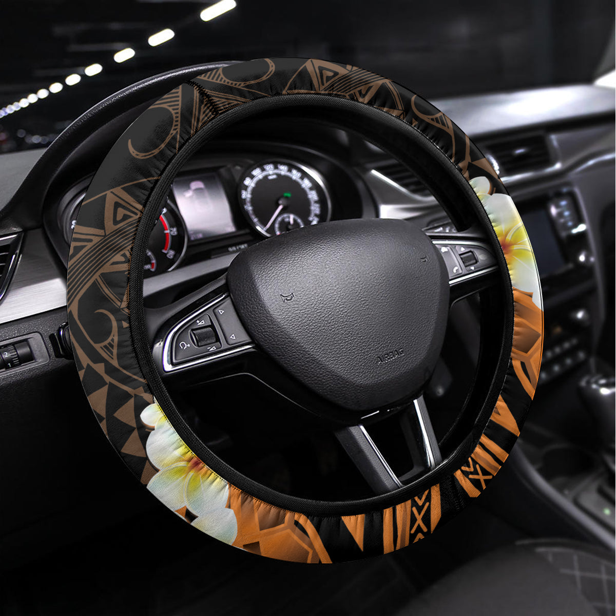 Steering Wheel Cover Polynesian Pride
