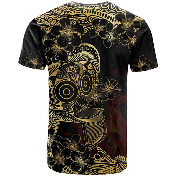 Frangipani Festival Rabaul T Shirt PNG Tribal Baining Mask Tattoo LT14