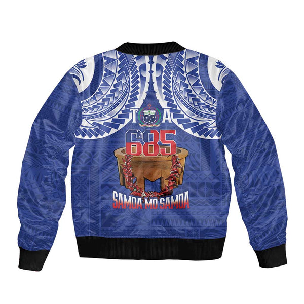 Toa Samoa Rugby Bomber Jacket 685 Pride Tanoa Ula Fala LT14