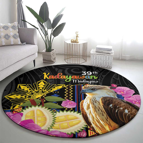 Kadayawan Philippines Round Carpet Filipino Eagle Happy 39th ...
