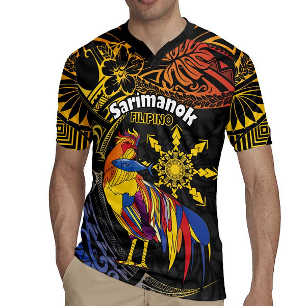 Philippines Sarimanok Rugby Jersey Papanok Legendary Bird Okir ...