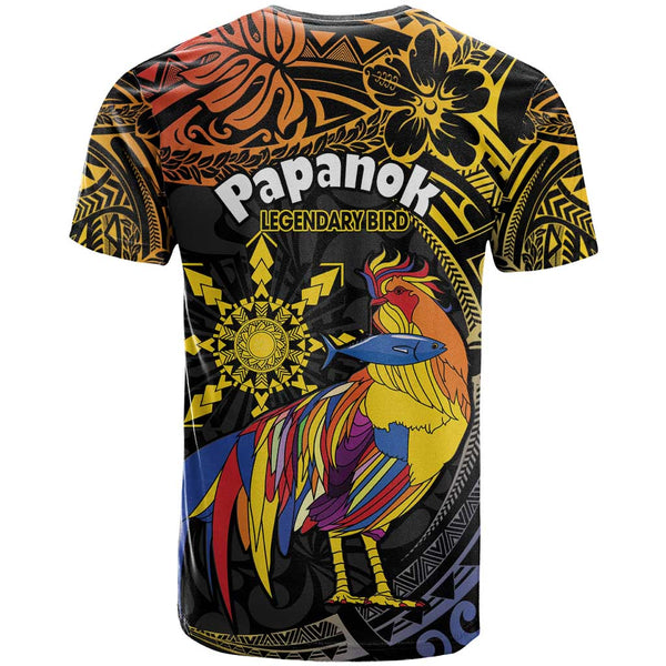 Philippines Sarimanok T Shirt Papanok Legendary Bird Okir Polynesian ...