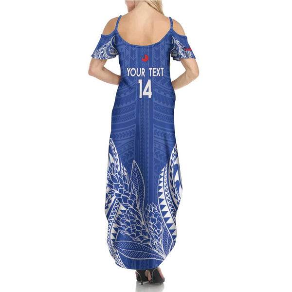 Custom Manu Samoa Rugby 2024 Summer Maxi Dress Go Champions Samoan ...