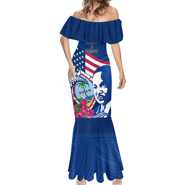 Guam Martin Luther King Jr Day Mermaid Dress I Have A Dream Guahan Seal ...