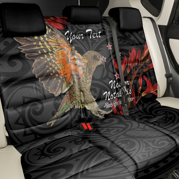 Personalised New Zealand Kea Back Car Seat Cover Nestor Notabilis With ...