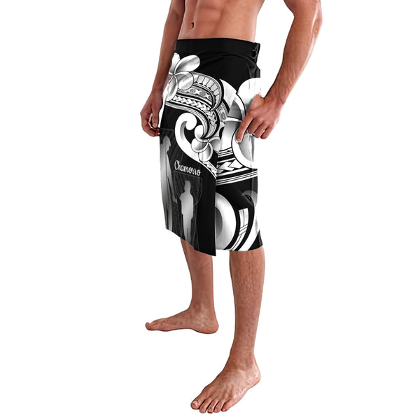 Guam Father's Day Lavalava Chamorro Latte Stone Polynesian Pattern LT14