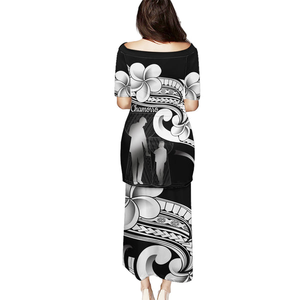 Guam Father's Day Puletasi Chamorro Latte Stone Polynesian Pattern LT14