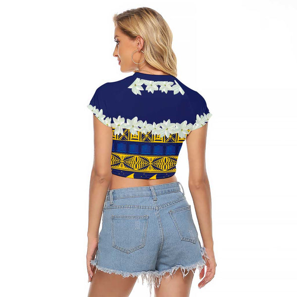 Tokelau Language Week Raglan Cropped T Shirt Tokelauan Tuluma With ...