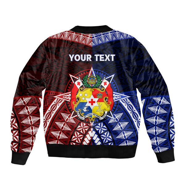 Personalised Tupou College And Kolisi Tonga Atele Bomber Jacket Tongan ...