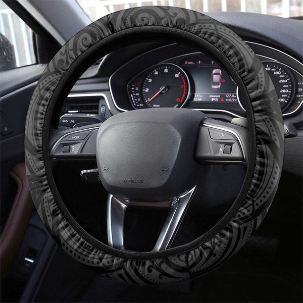 Kia Kaha Te Reo Maori Steering Wheel Cover Aotearoa Hei Tiki With Hongi ...